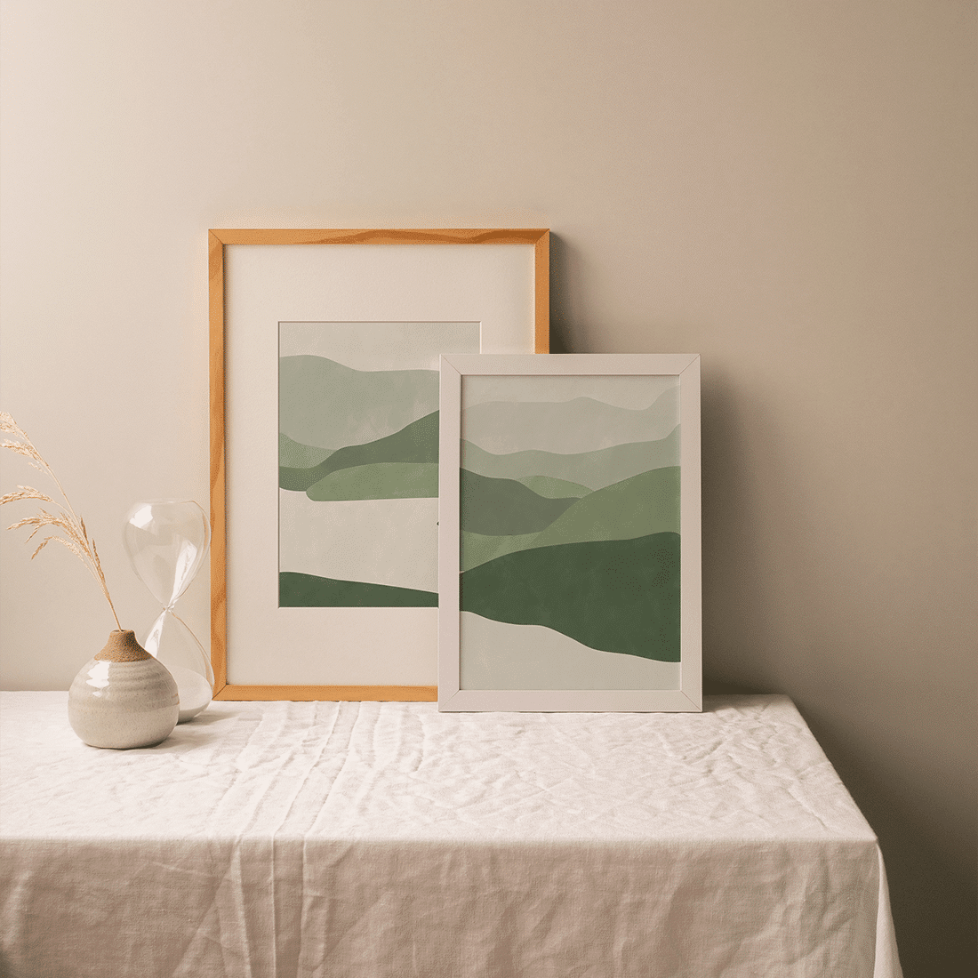 Green Landscape Poster No.1 – The Print Republic