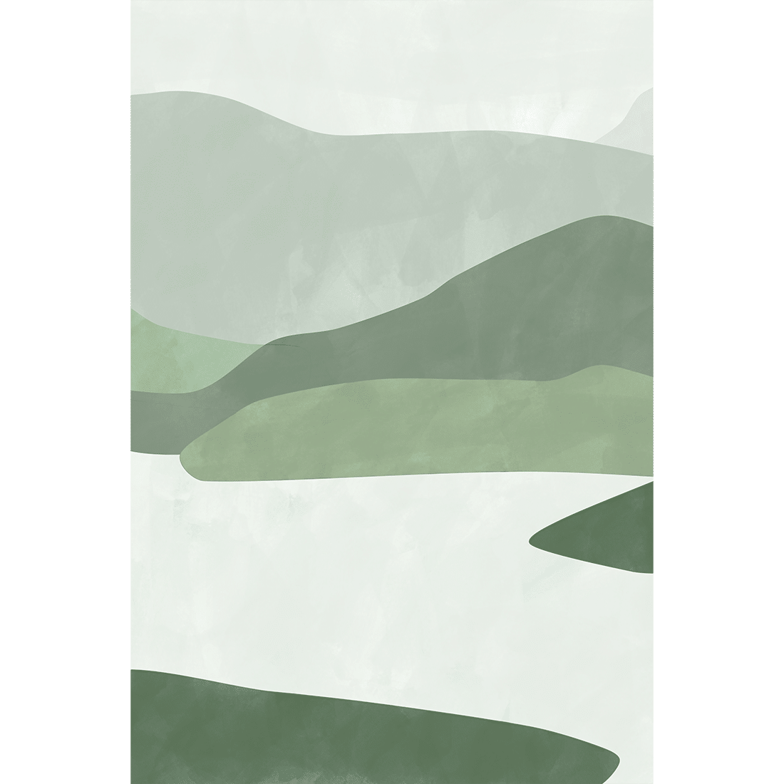 Green Landscape Poster No.1 – The Print Republic