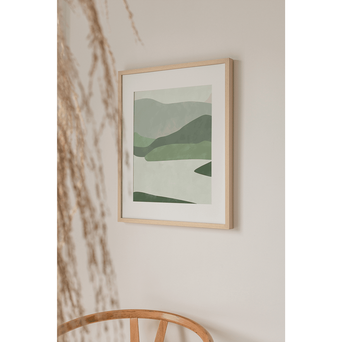 Green Landscape Poster No.1 – The Print Republic